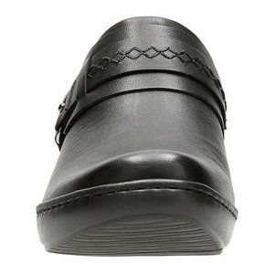 Clarks | Shoes | Clarks Womens Delana Amber Clog Black Full Grain ...